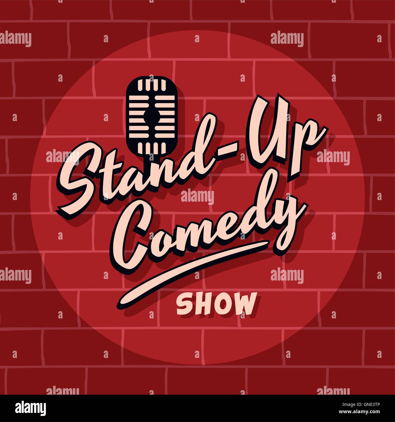 stand up comedy Stock Vector Image & Art - Alamy