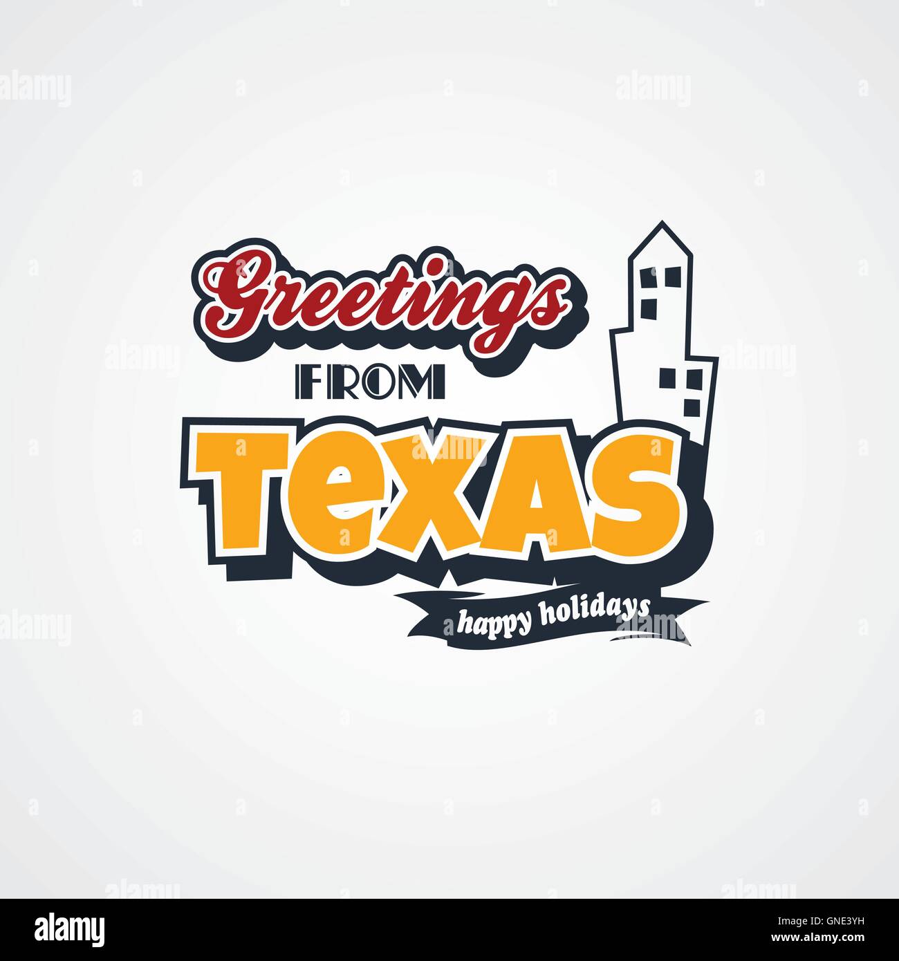 texas vacation greetings theme Stock Vector Image & Art - Alamy