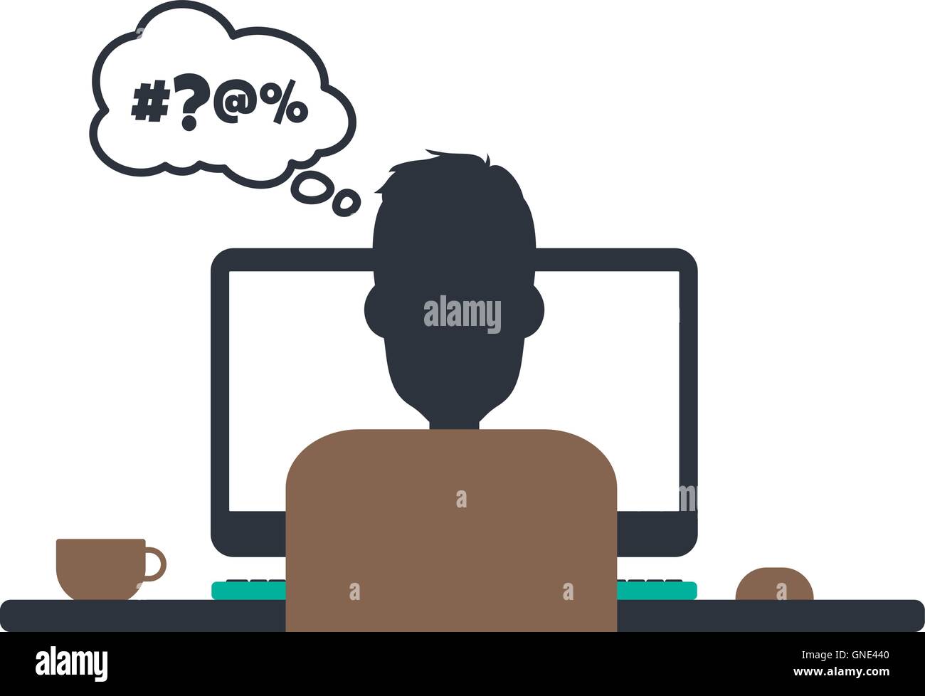 designer programmer computer theme Stock Vector Image & Art - Alamy