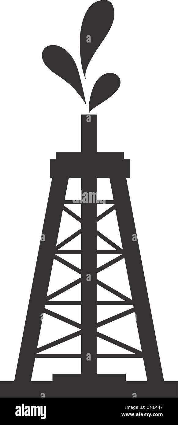 Oil tower icon Stock Vector Image & Art - Alamy