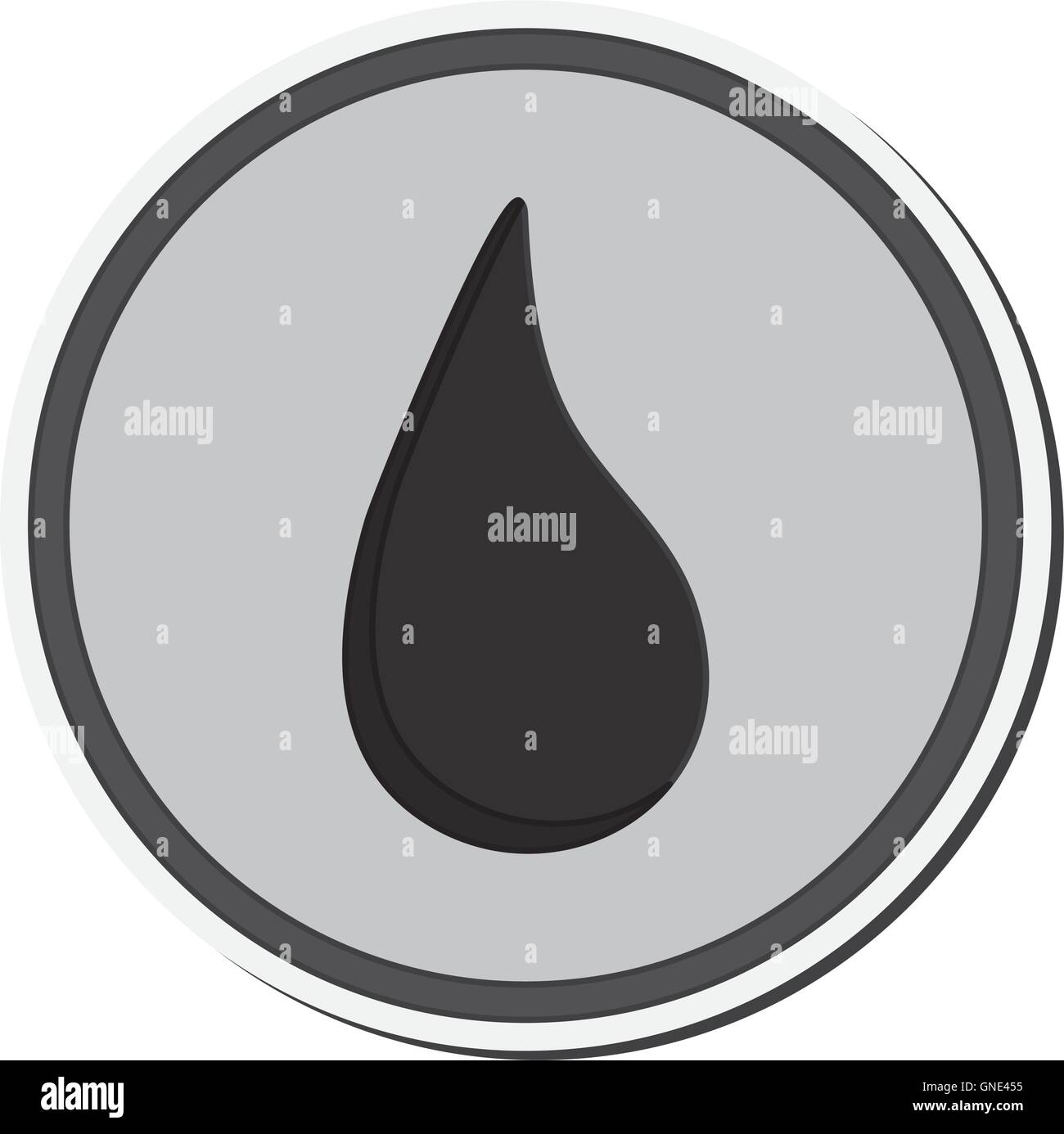 droplet badge icon Stock Vector Image & Art - Alamy