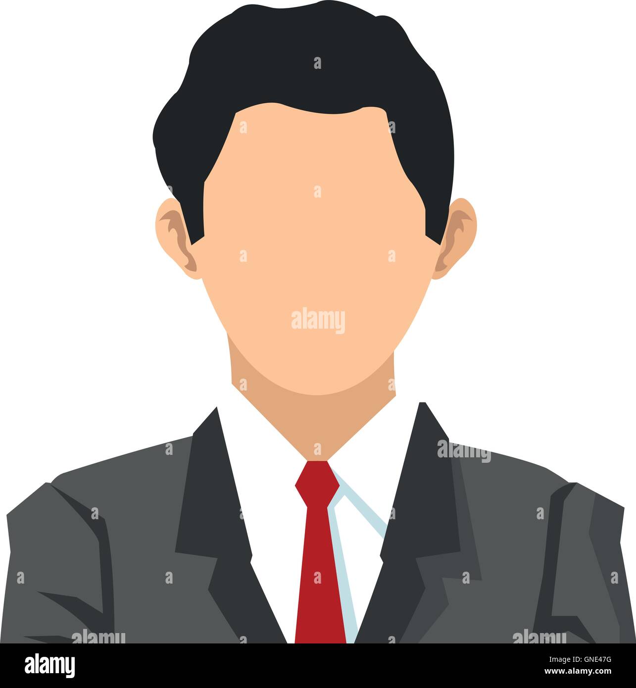 faceless businessman icon Stock Vector Image & Art - Alamy