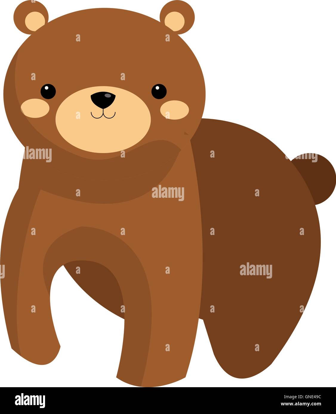 cute bear cartoon icon Stock Vector Image & Art - Alamy