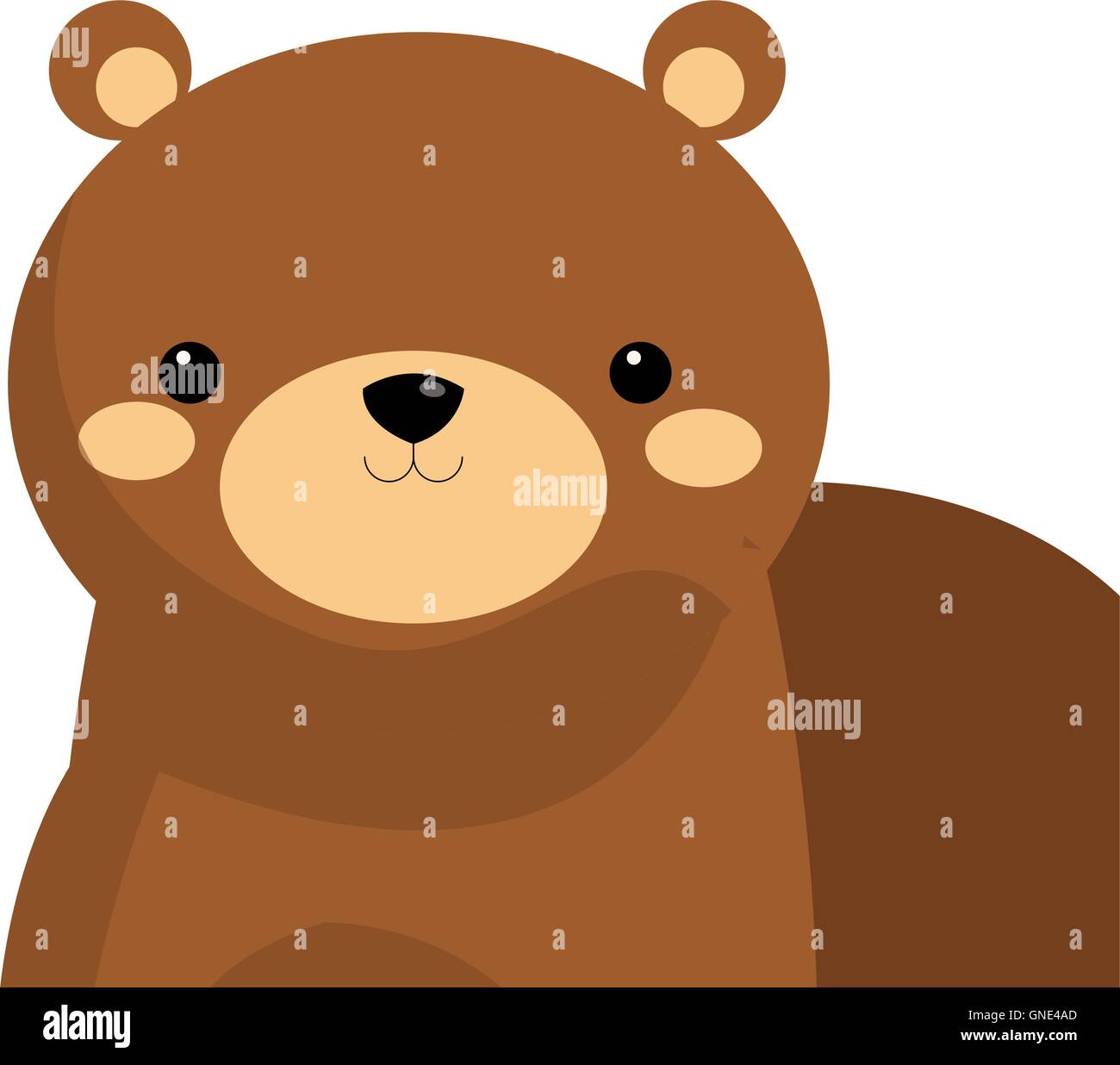 cute bear cartoon icon Stock Vector Image & Art - Alamy