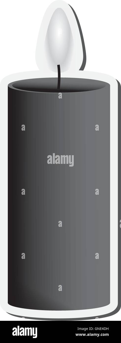 single candle icon Stock Vector Image & Art - Alamy