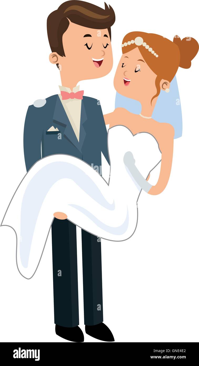 groom carry bride icon Stock Vector Image & Art - Alamy