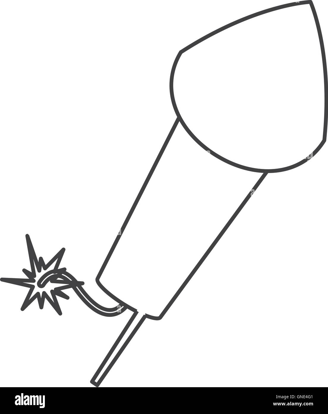 flying firecracker icon Stock Vector Image & Art - Alamy