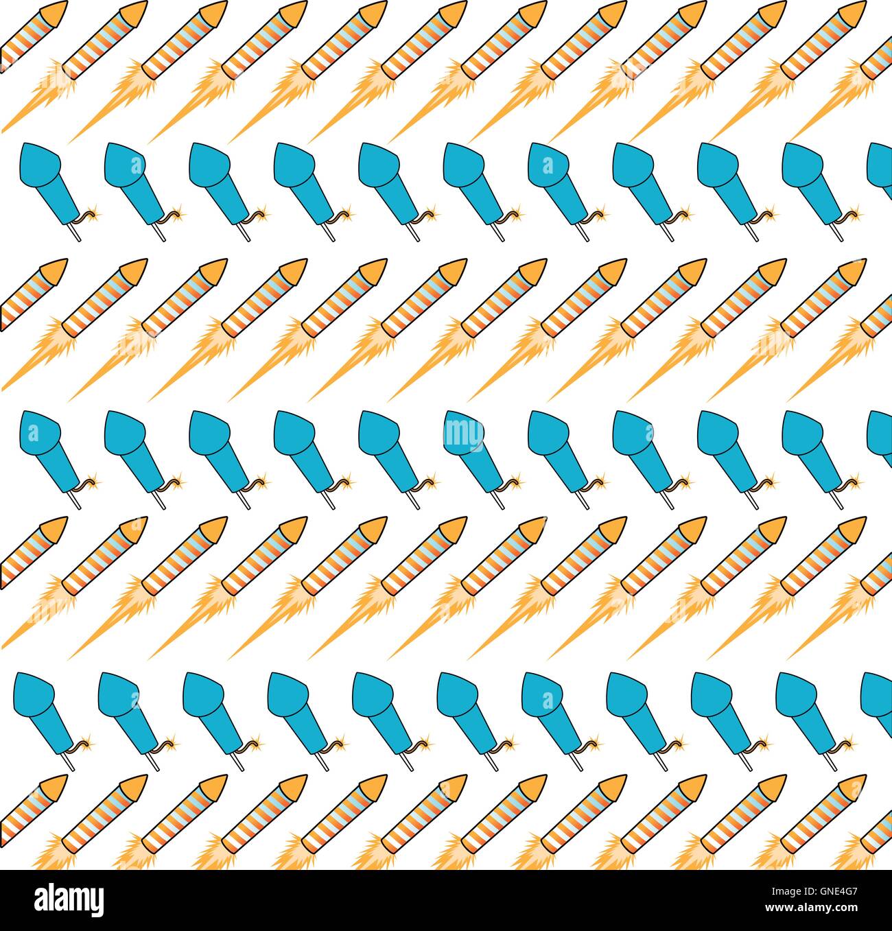 flying firecracker pattern background Stock Vector Image & Art - Alamy
