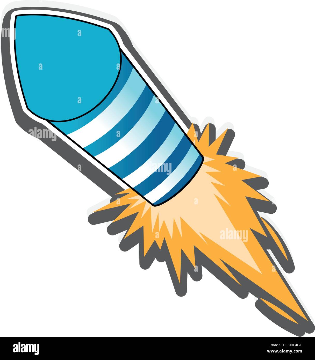 flying firecracker icon Stock Vector Image & Art - Alamy