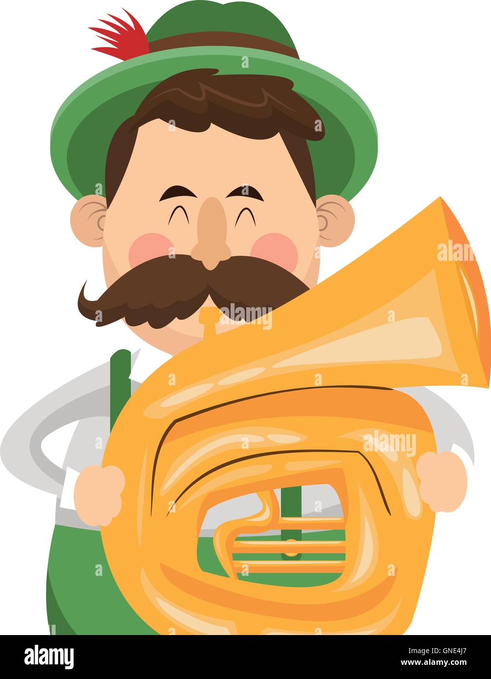 bavarian musician icon Stock Vector Image & Art - Alamy