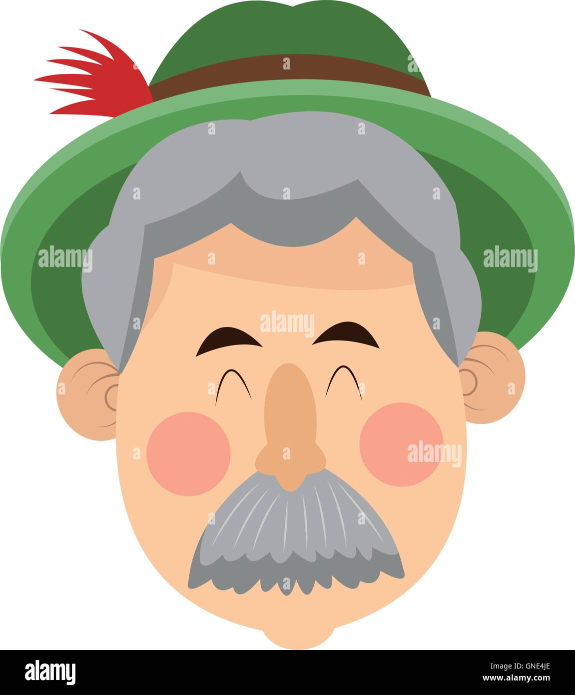 Man in shirt folk Stock Vector Images - Alamy
