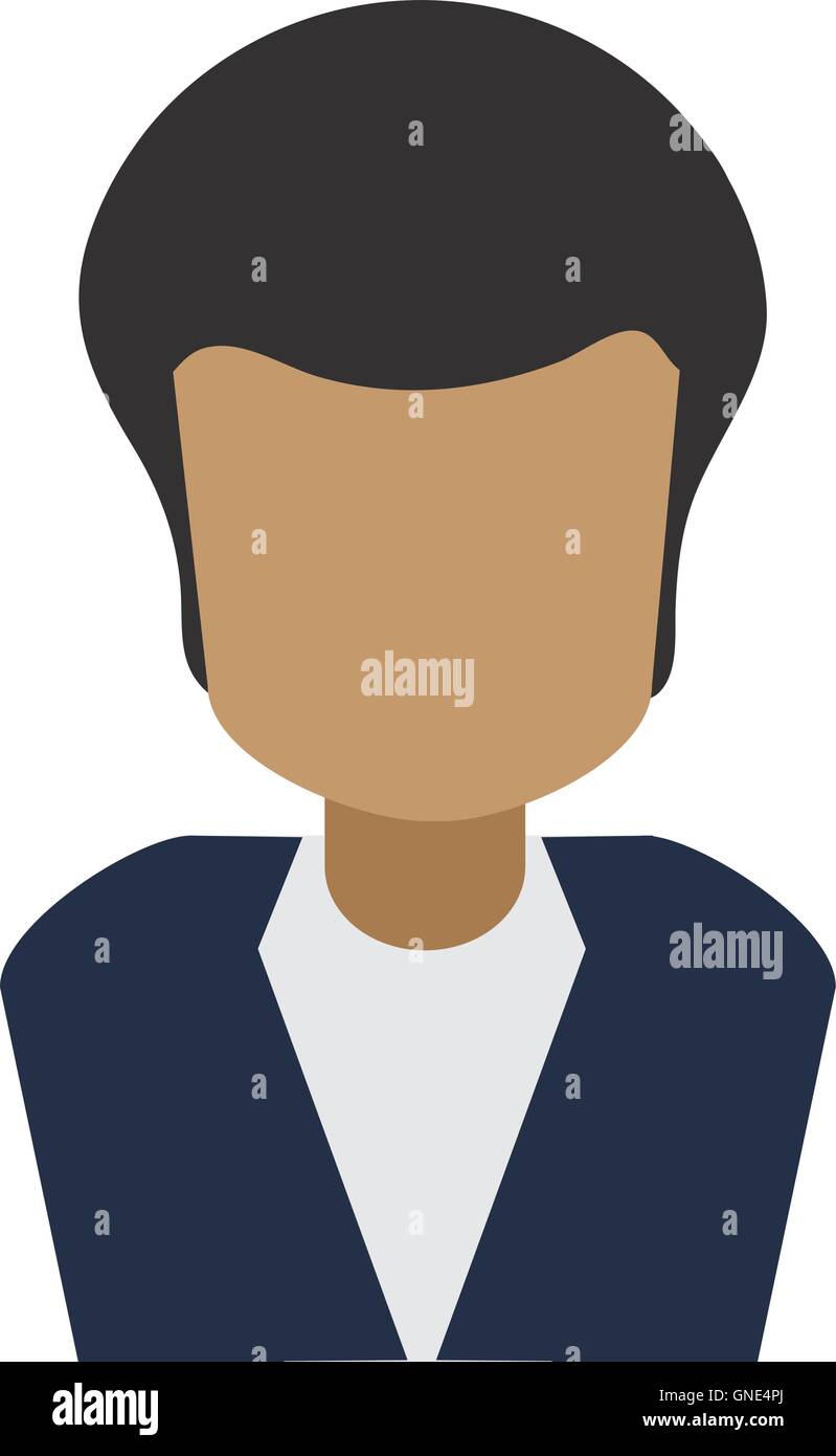 Portrait less Stock Vector Images - Alamy