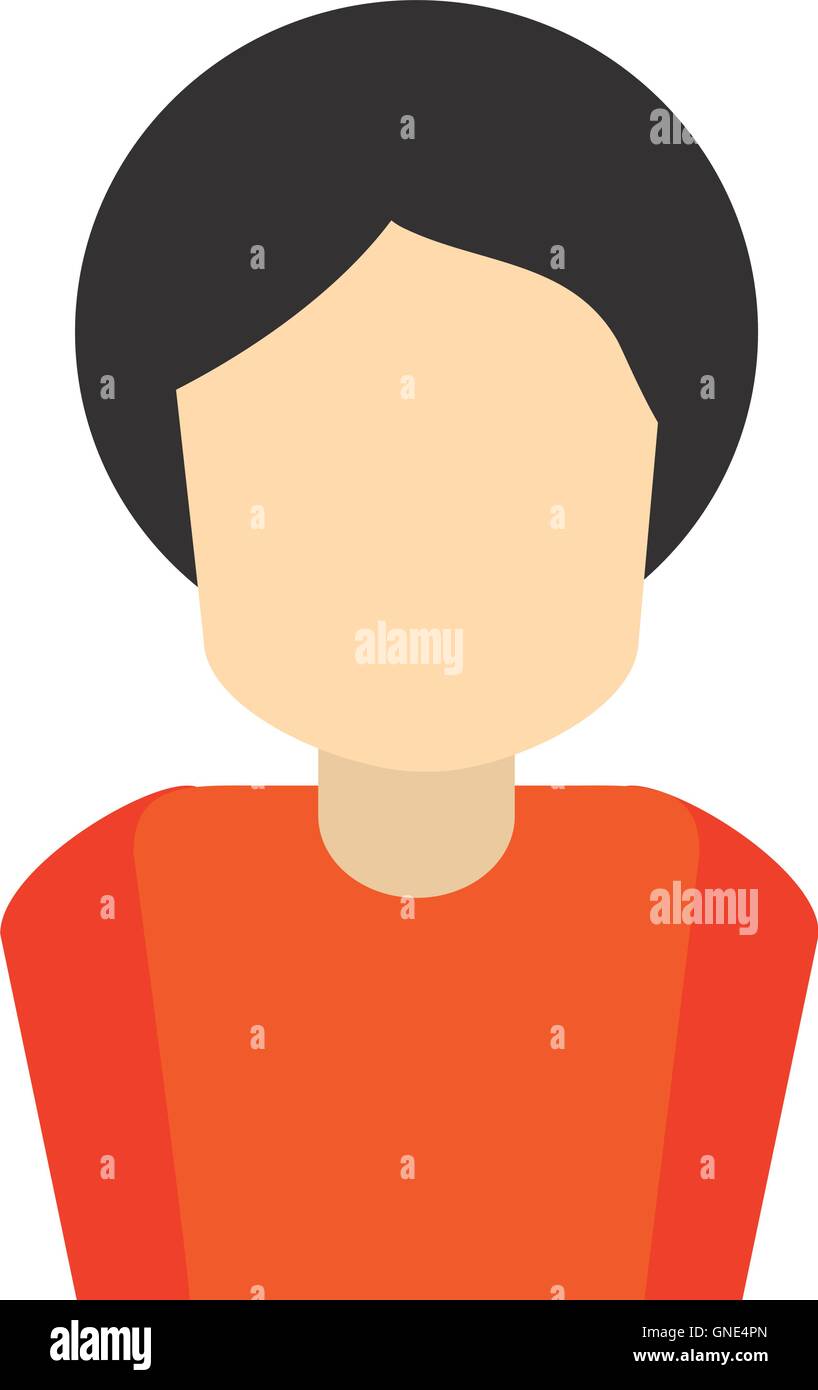 Portrait less Stock Vector Images - Alamy