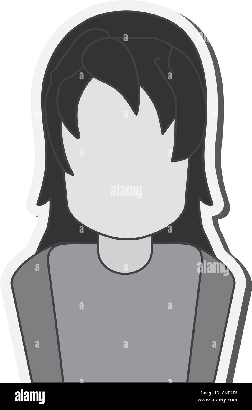 faceless man icon Stock Vector Image & Art - Alamy