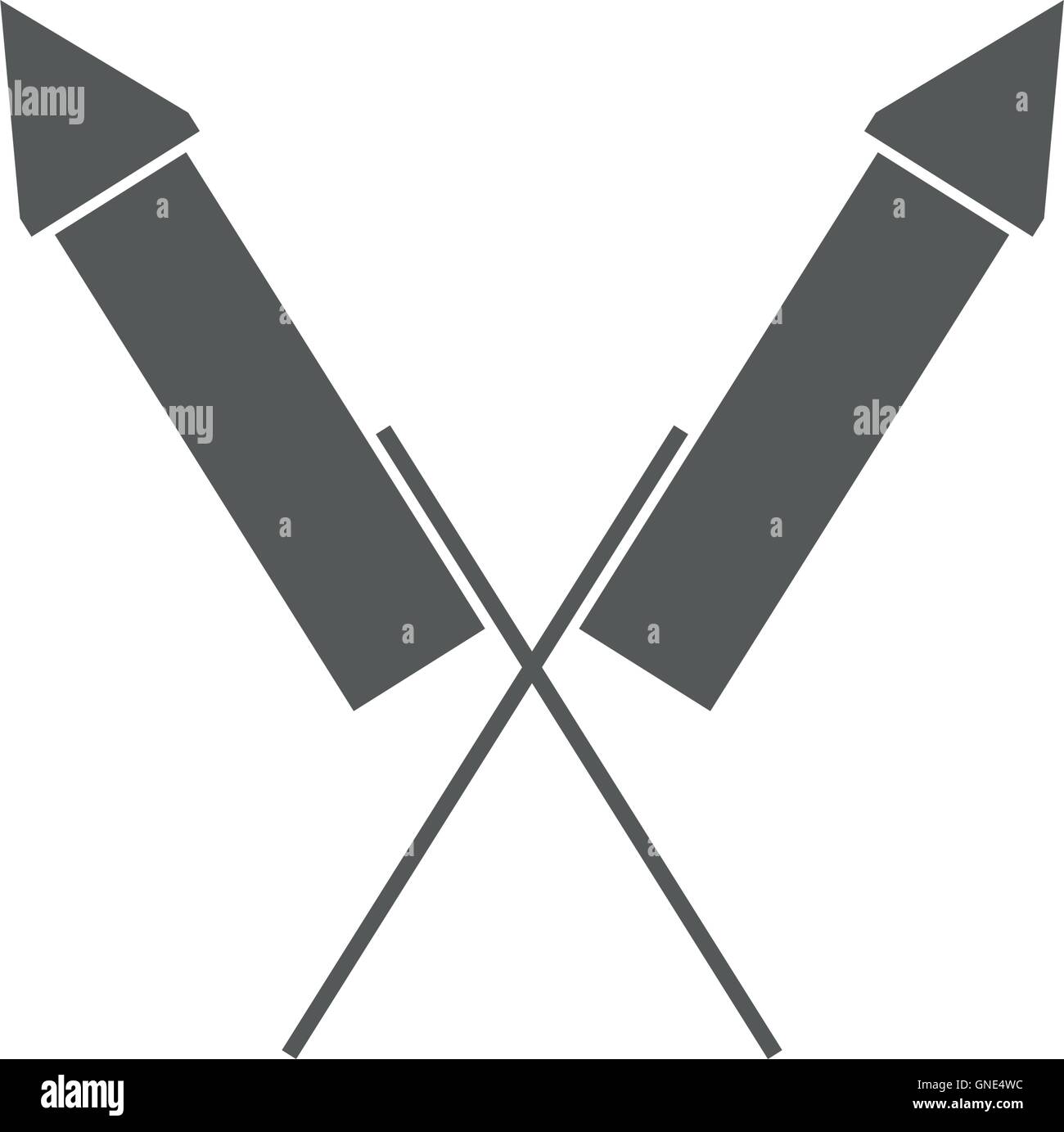 flying firecracker icon Stock Vector Image & Art - Alamy