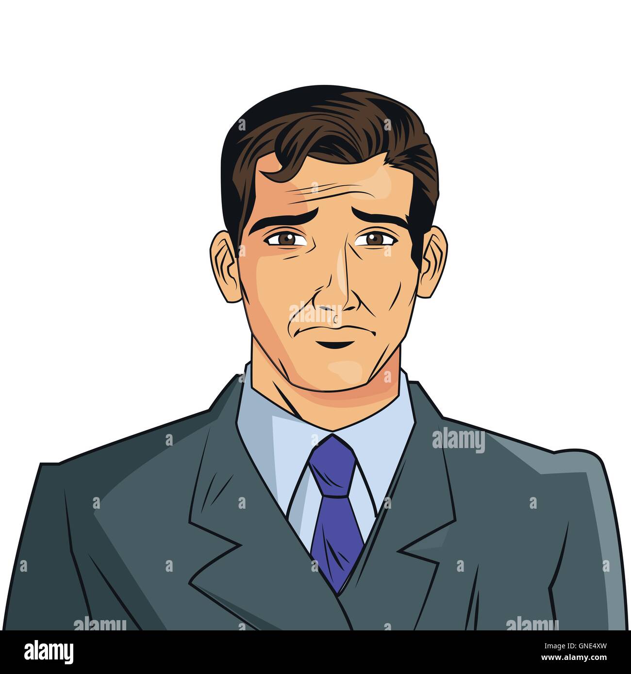businessman pop art comic design Stock Vector Image & Art - Alamy