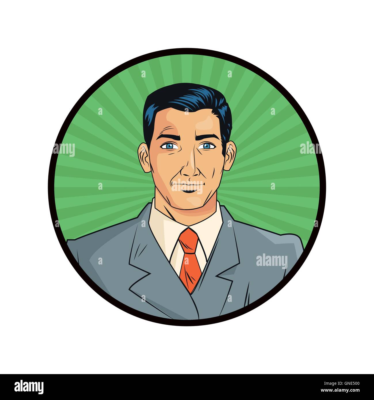 businessman pop art comic design Stock Vector Image & Art - Alamy