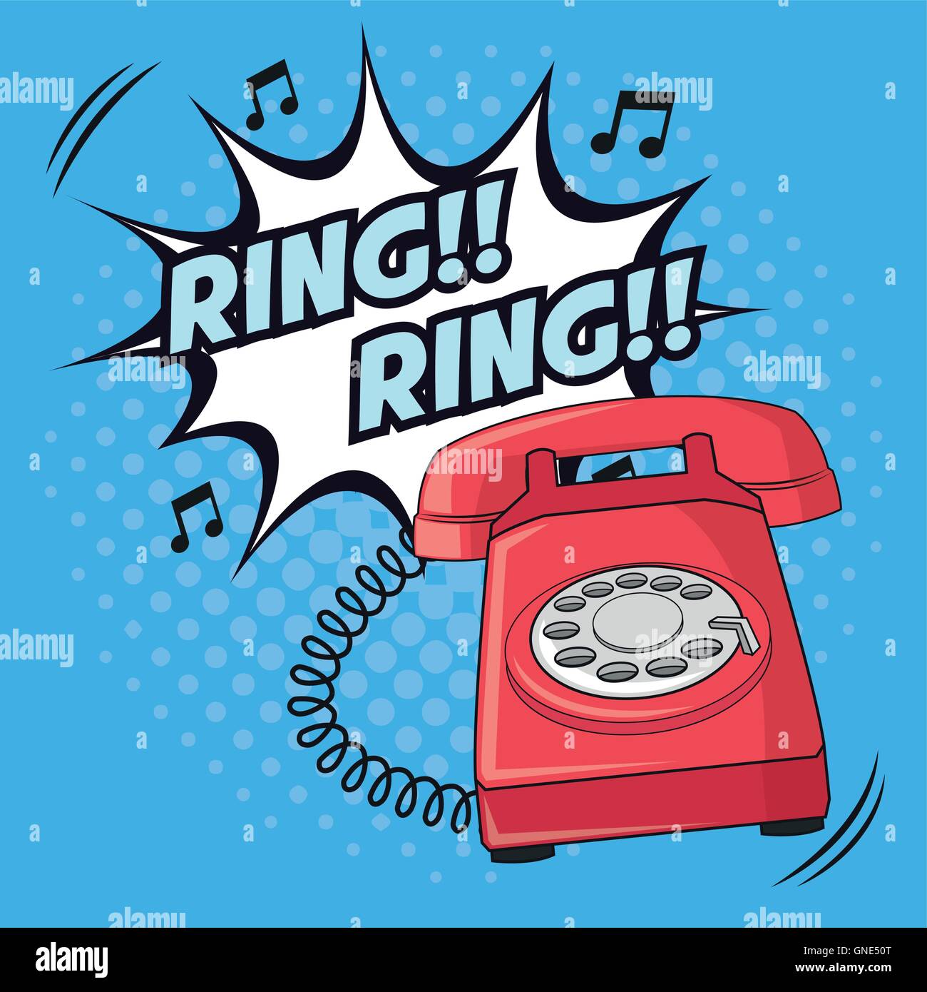 ring explosion pop art comic design Stock Vector Image & Art - Alamy