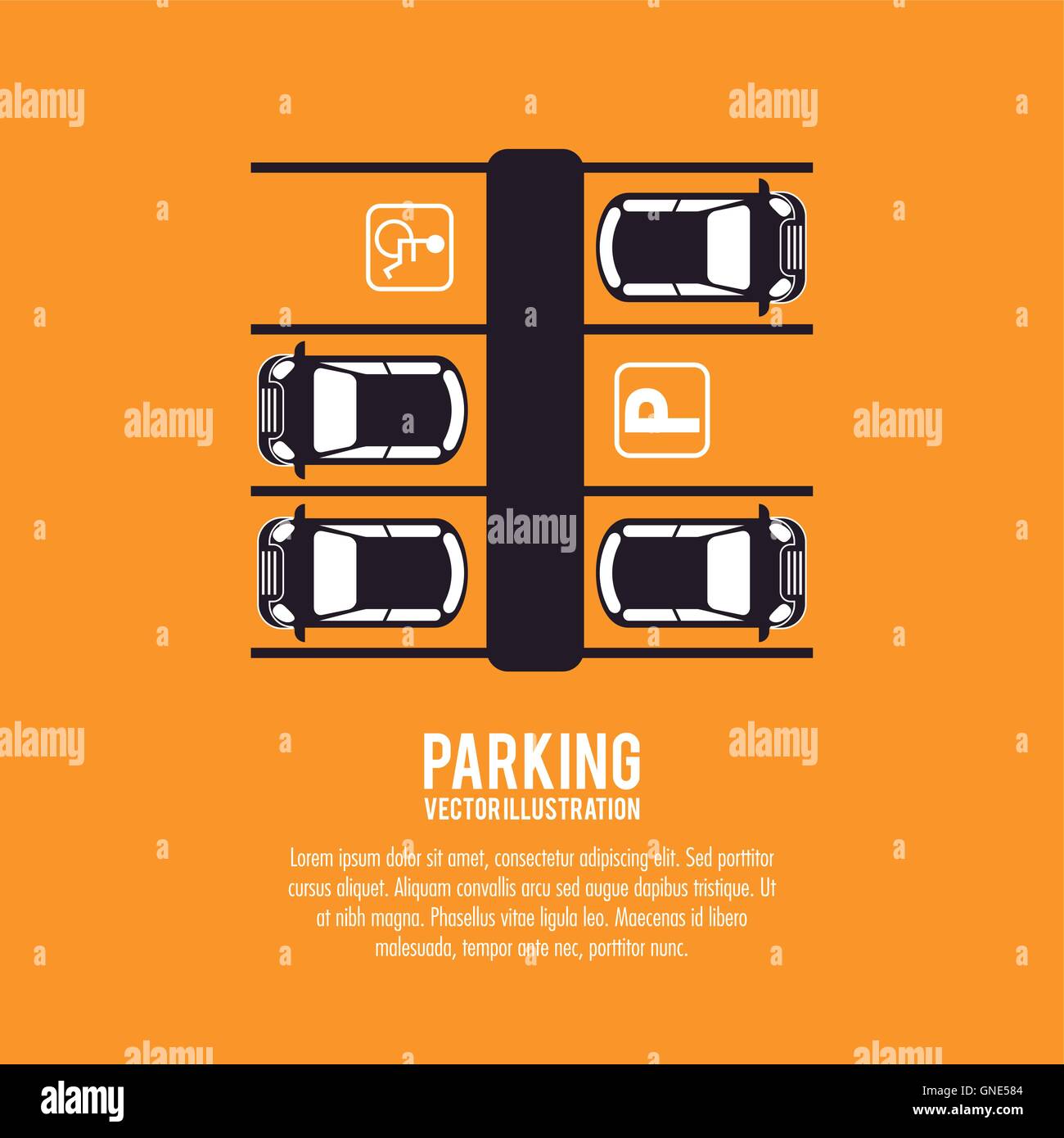 vehicle parking zone design Stock Vector Image & Art - Alamy