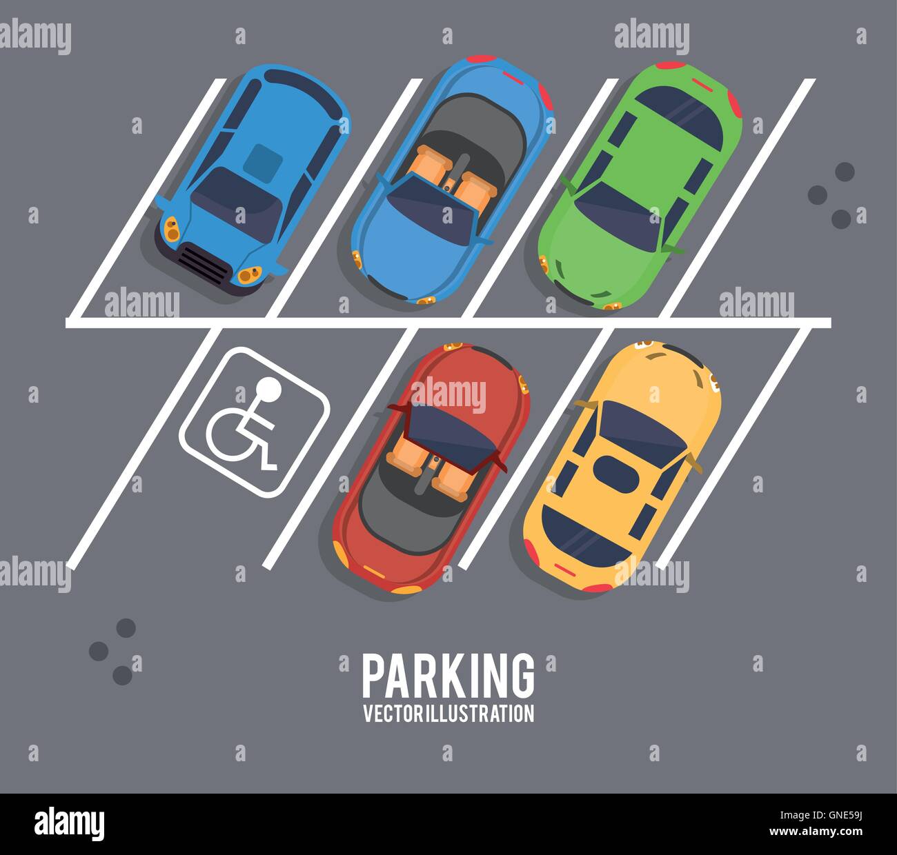 vehicle parking zone design Stock Vector Image & Art - Alamy