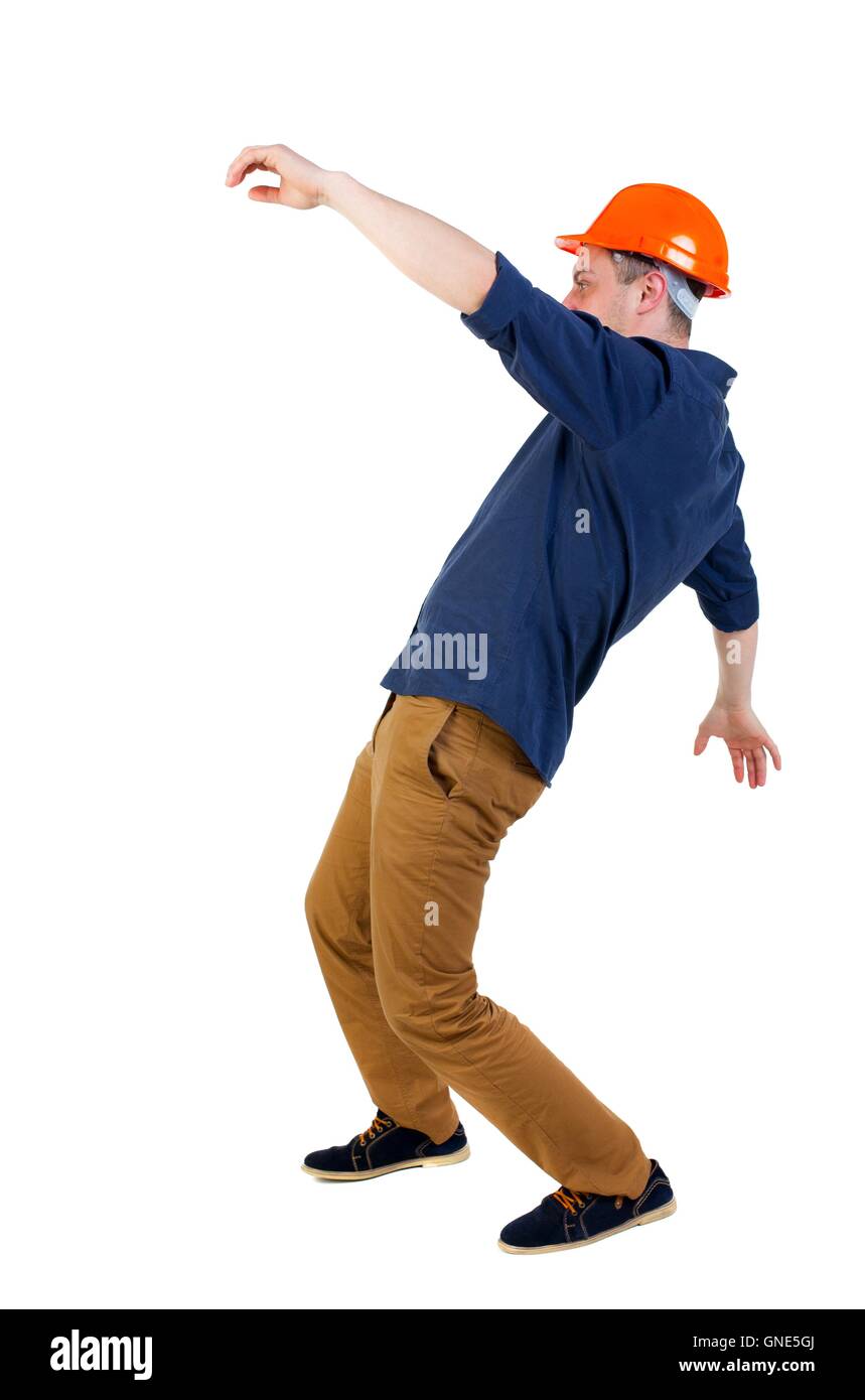 Balancing young man Stock Photo - Alamy Balancing young man Stock Photo - Alamy