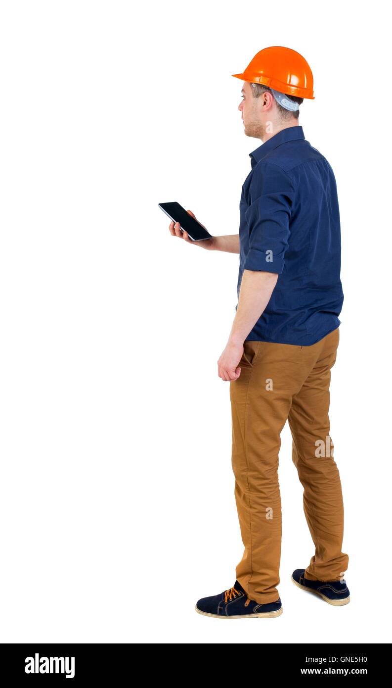 Businessman looking pictures Cut Out Stock Images & Pictures - Alamy