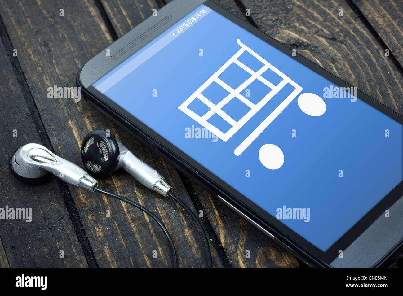 Store display earphones hi-res stock photography and images - Alamy