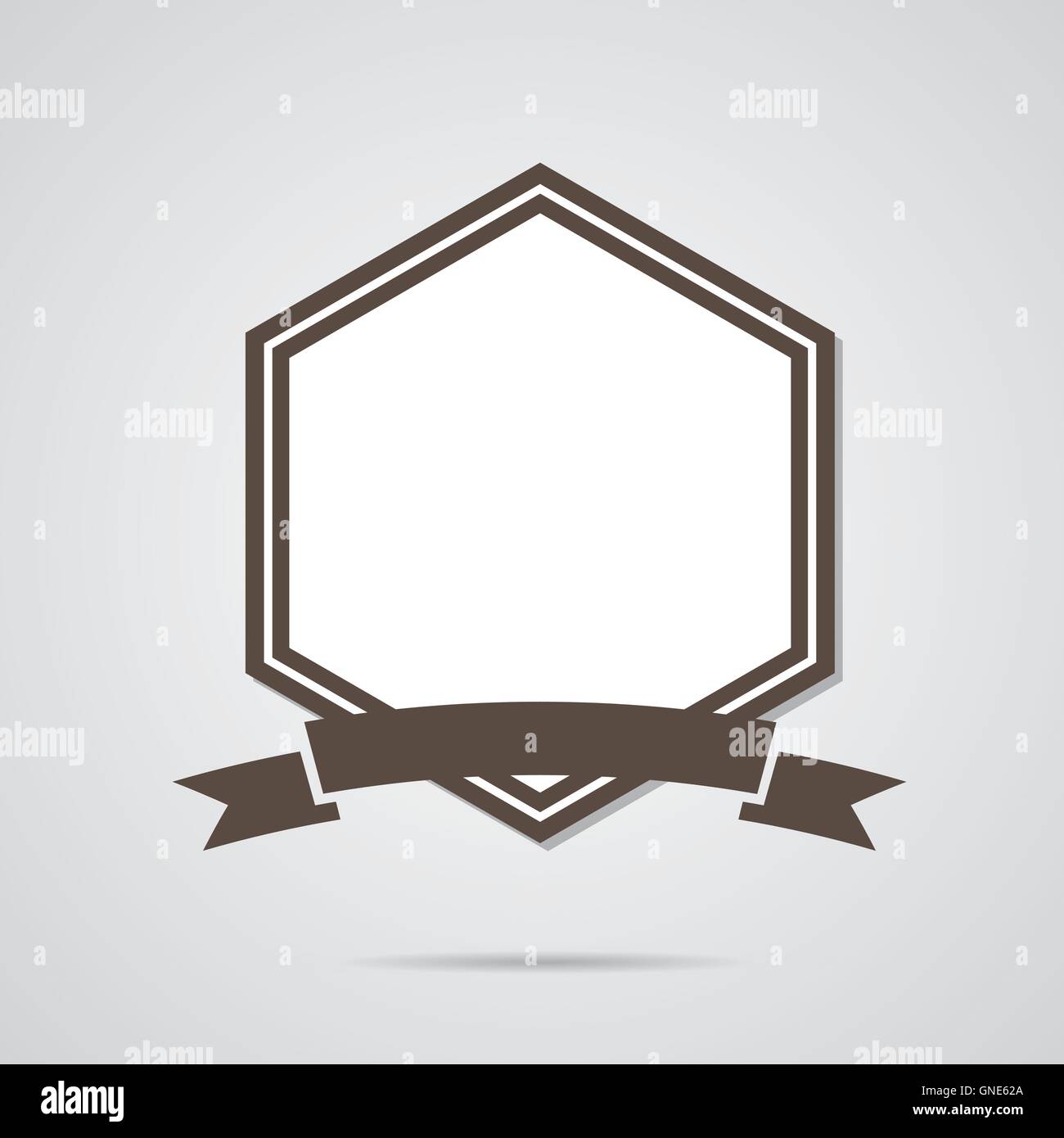 Isolated label on grey background, Vector illustration Stock Vector ...