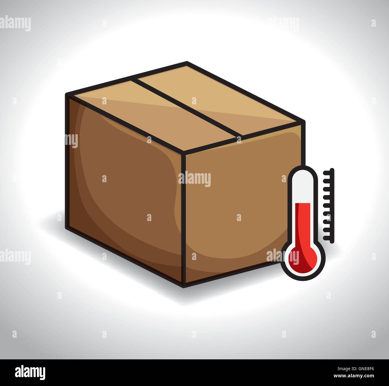 boxes carton packing delivery service Stock Vector Image & Art - Alamy
