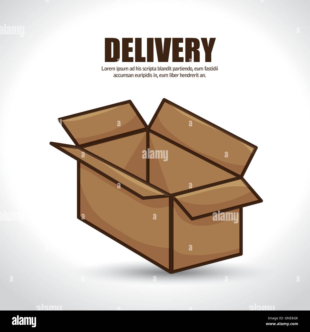 boxes carton packing delivery service Stock Vector Image & Art - Alamy