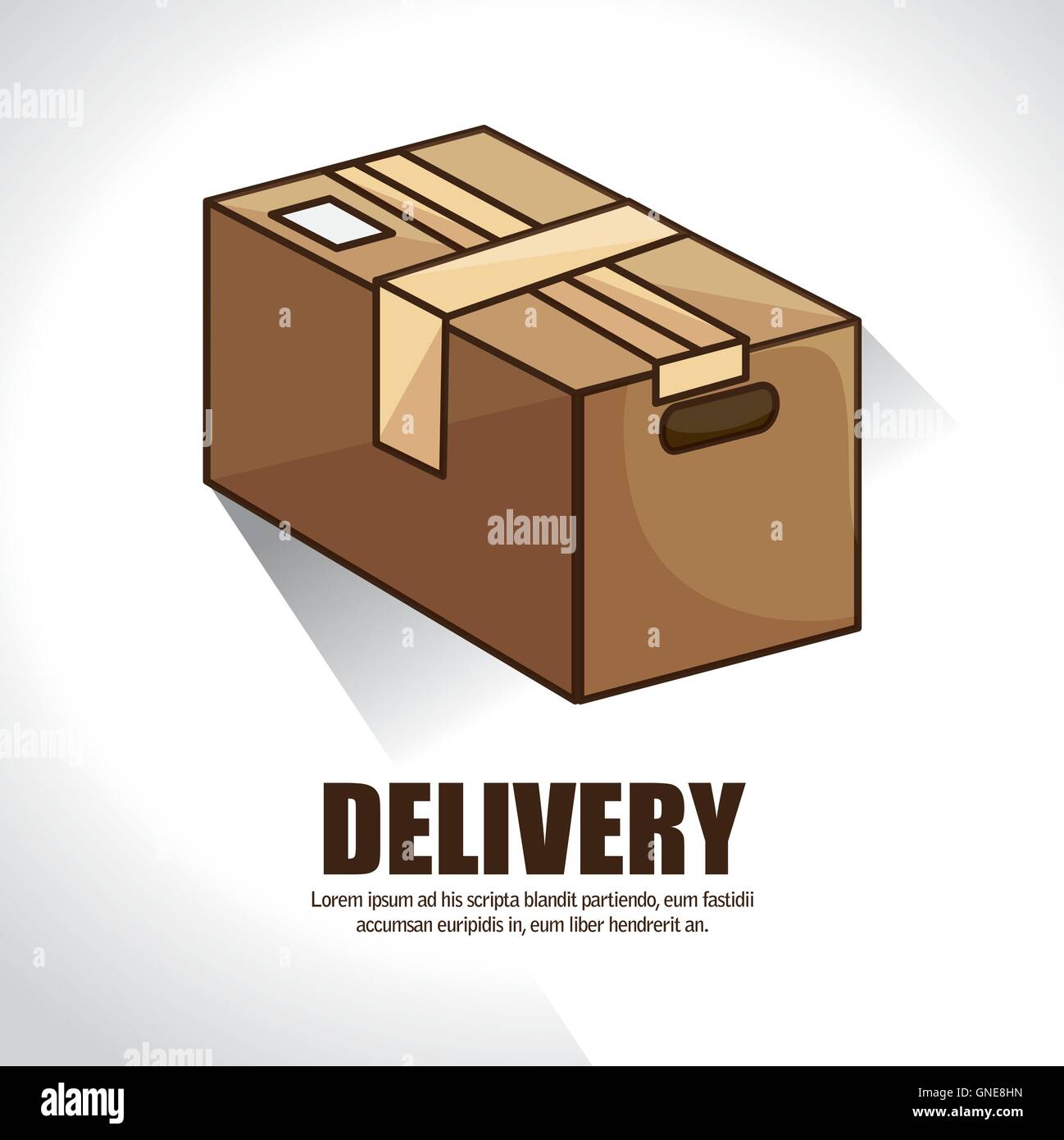 boxes carton packing delivery service Stock Vector Image & Art - Alamy