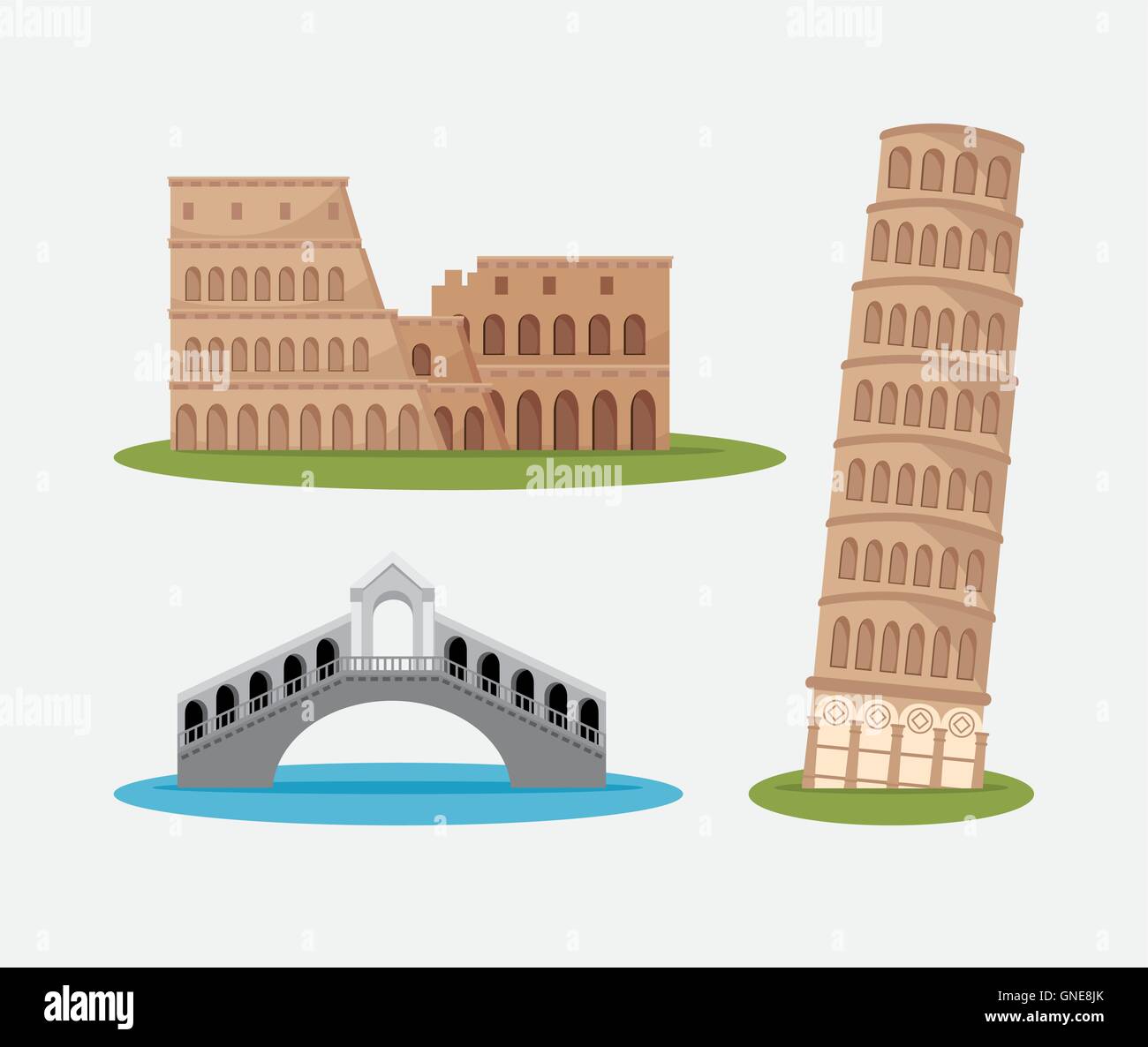 architecture italian culture isolated Stock Vector Image & Art - Alamy