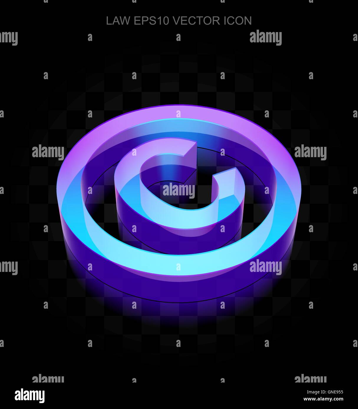Shiny copyright symbol hi-res stock photography and images - Alamy