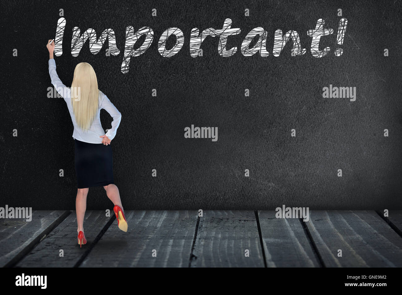 Business woman important presentation hi-res stock photography and ...