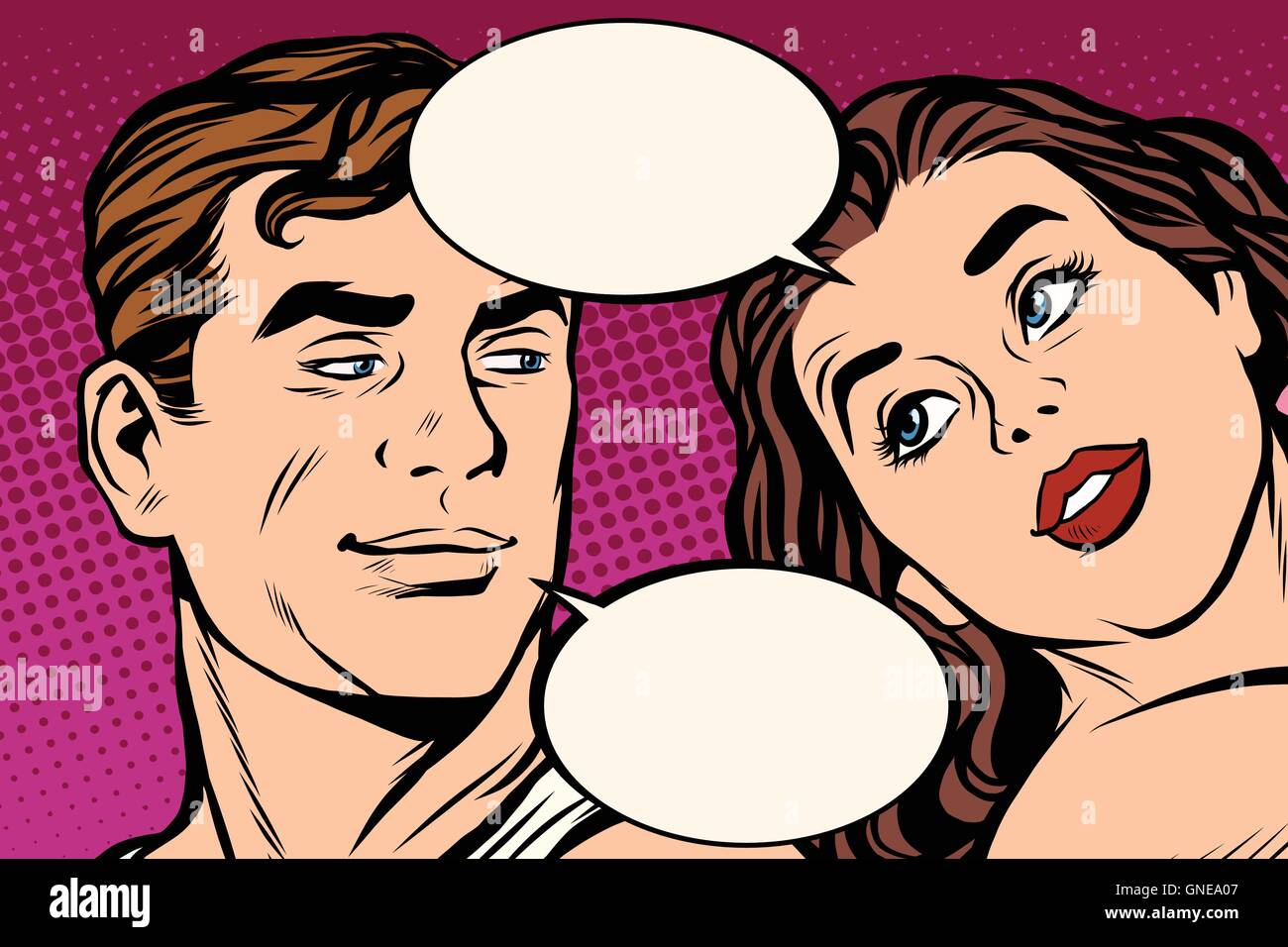 Face communication Stock Vector Images - Alamy