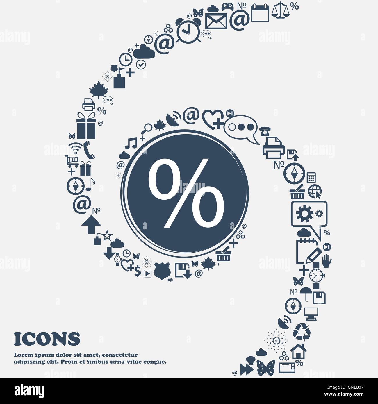 Discount market concept in Stock Vector Images - Alamy