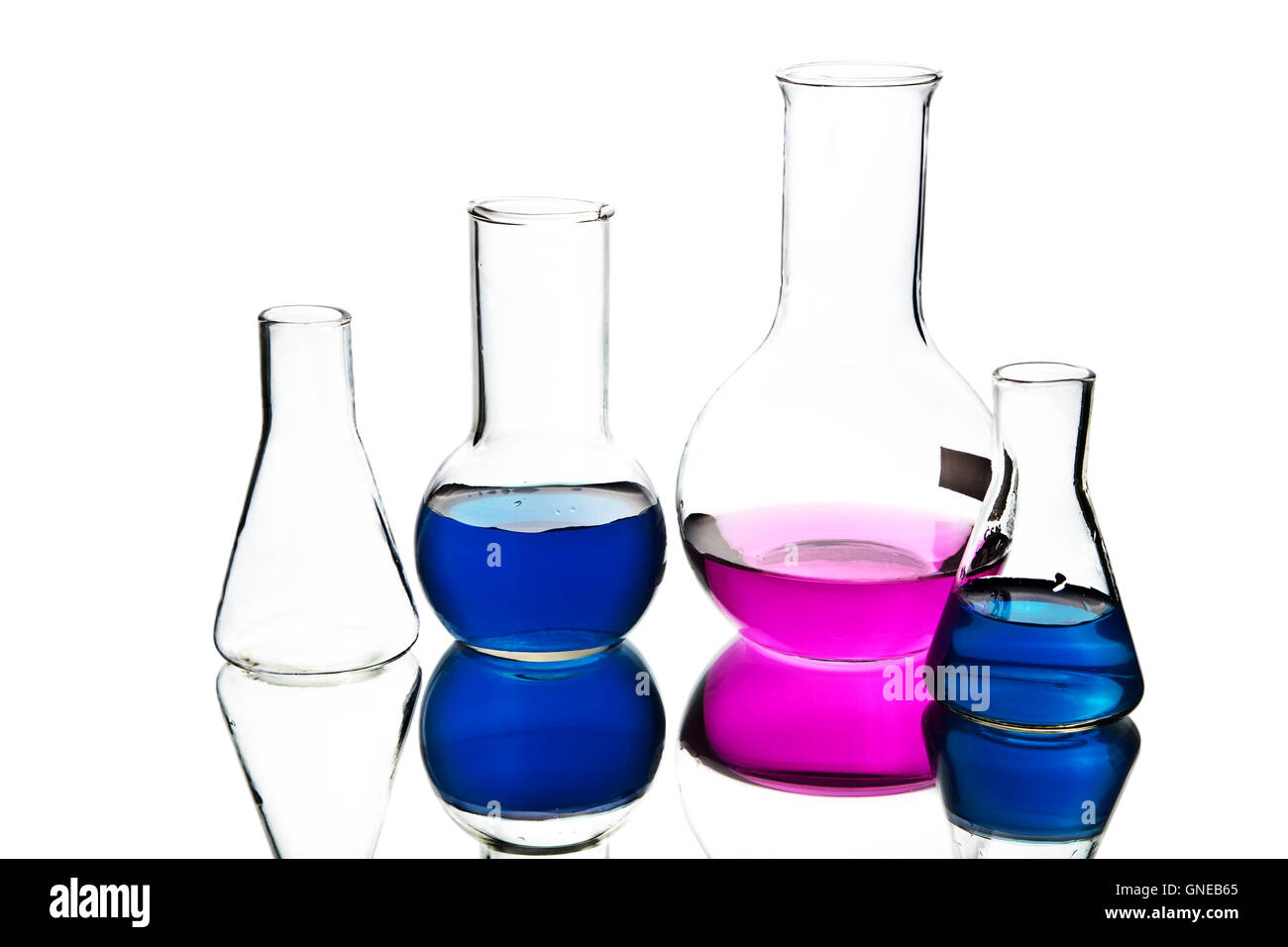 chemical laboratory equipment isolated Stock Photo - Alamy