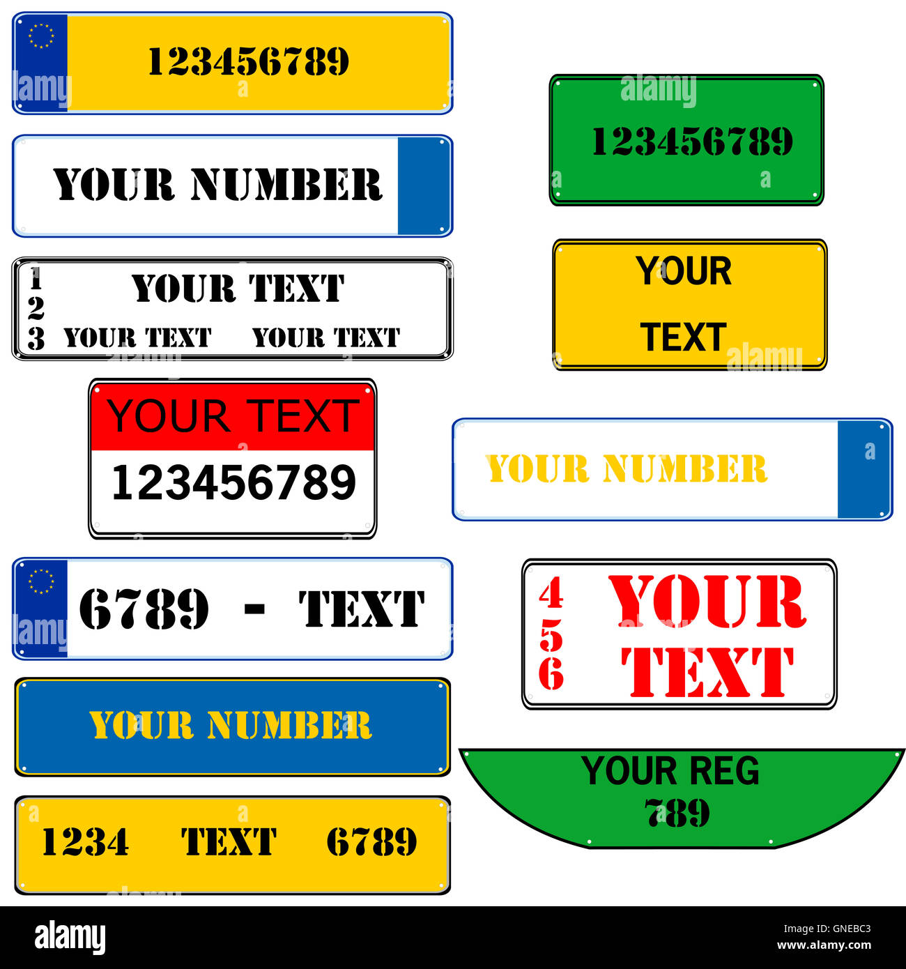 Car Registration Numbers High Resolution Stock Photography and Images ...