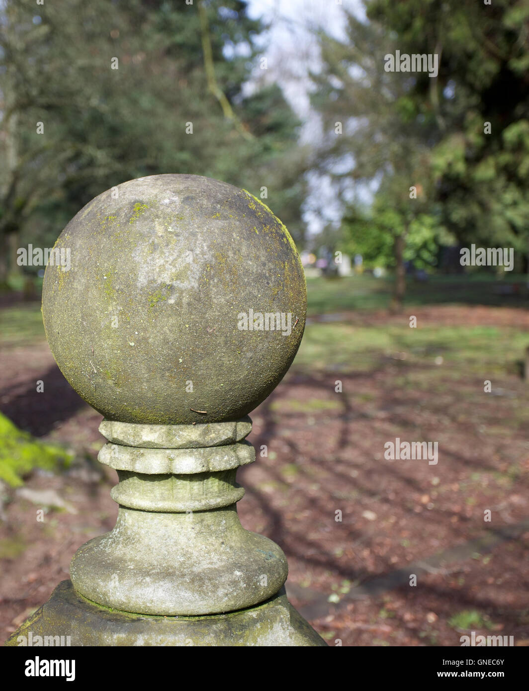 Ball Sculpture Vertical Stock Photo - Alamy