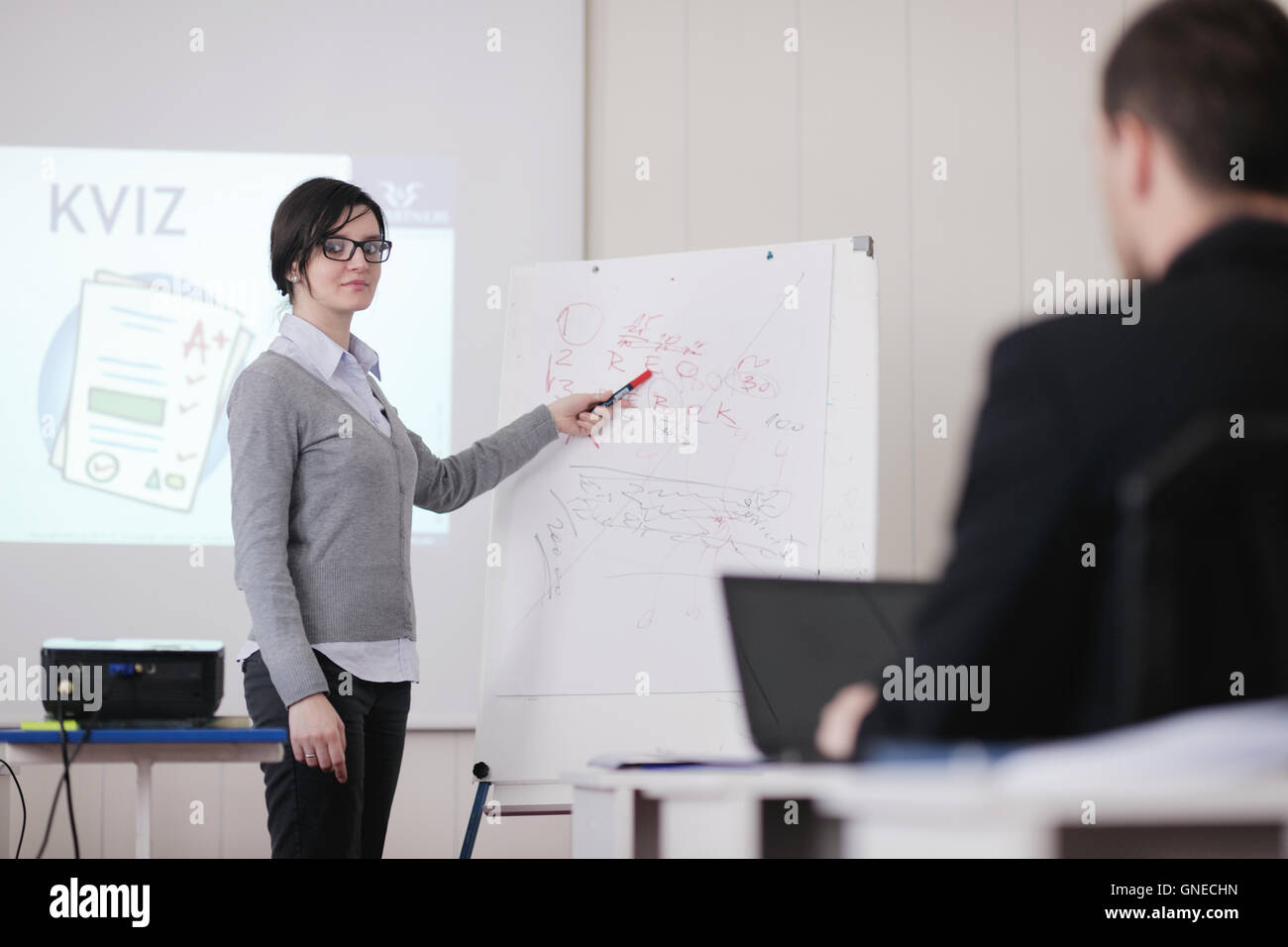 business people group on seminar Stock Photo - Alamy
