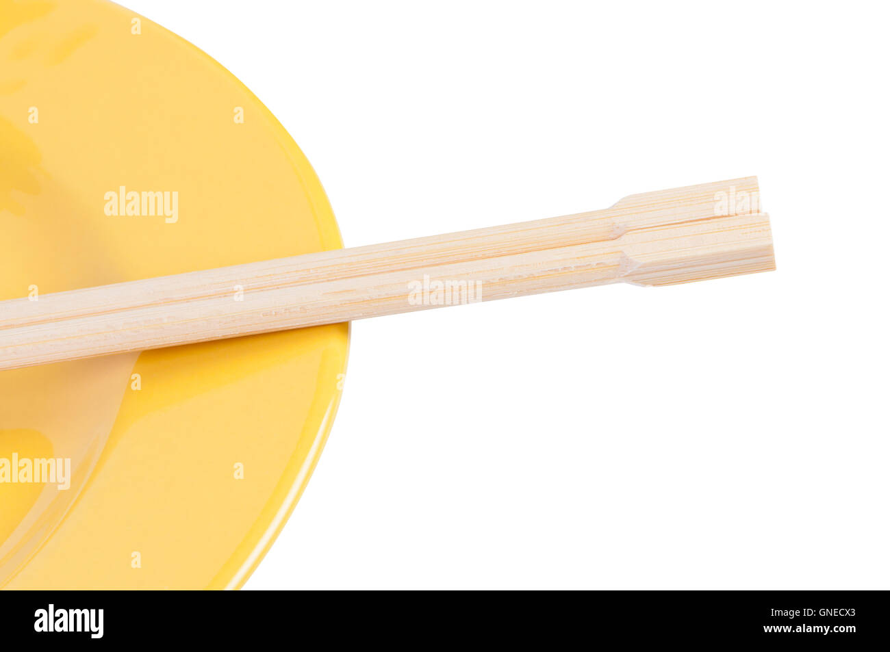 Plate and chopsticks Stock Photo - Alamy