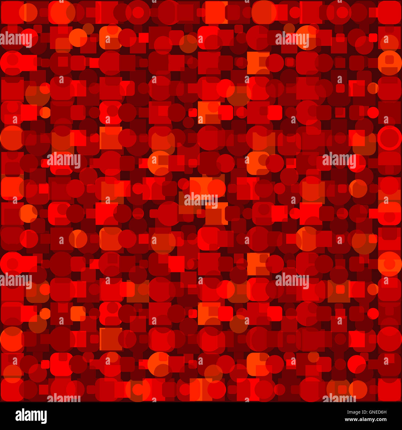 Red background with geometric shapes Stock Photo - Alamy