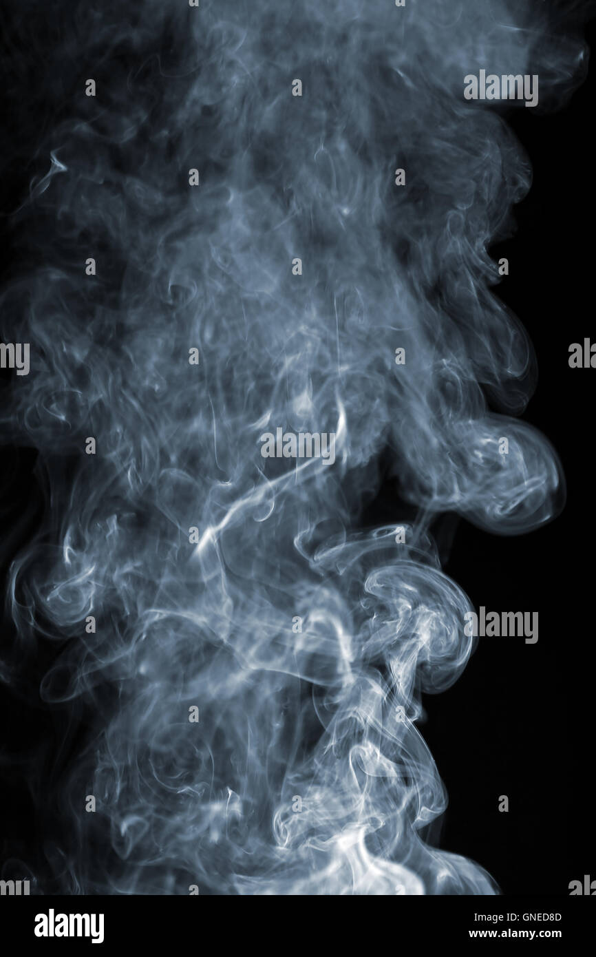 abstract smoke over black background Stock Photo - Alamy