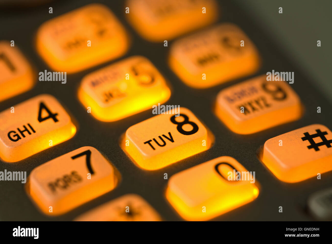 Telephone buttons hi-res stock photography and images - Alamy