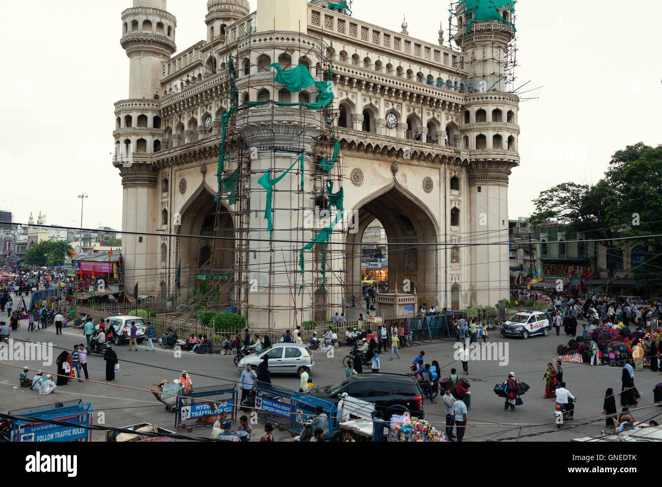 A view of Charminar in Hyderabad Stock Photo - Alamy