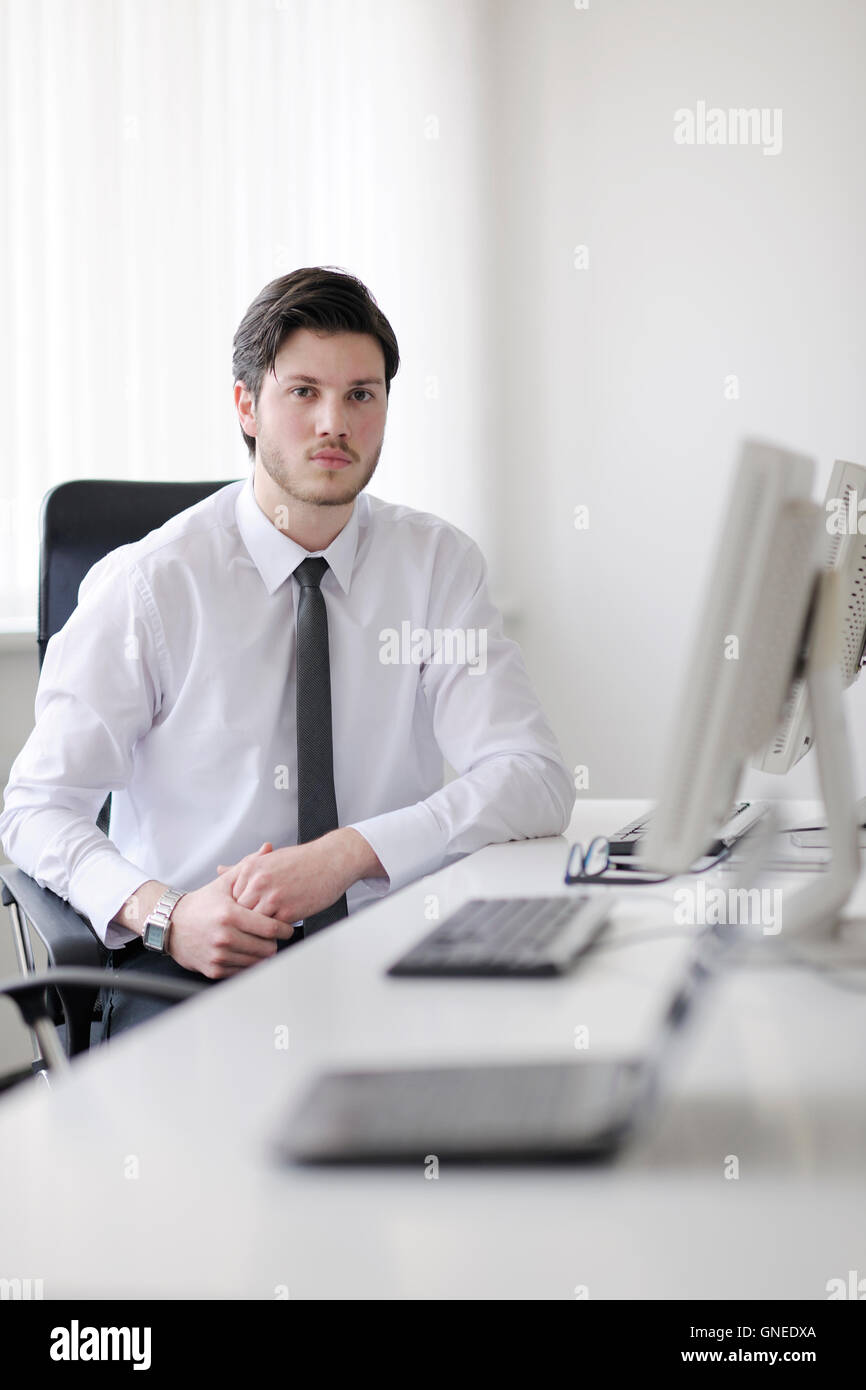 handsome young business man Stock Photo - Alamy handsome young business man Stock Photo - Alamy