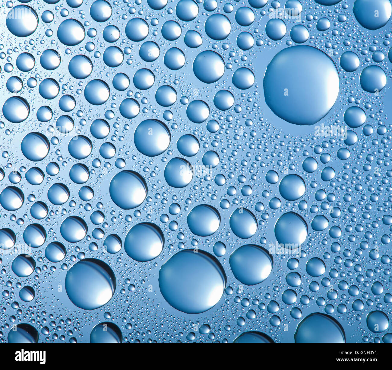 blue water drops background Stock Photo - Alamy