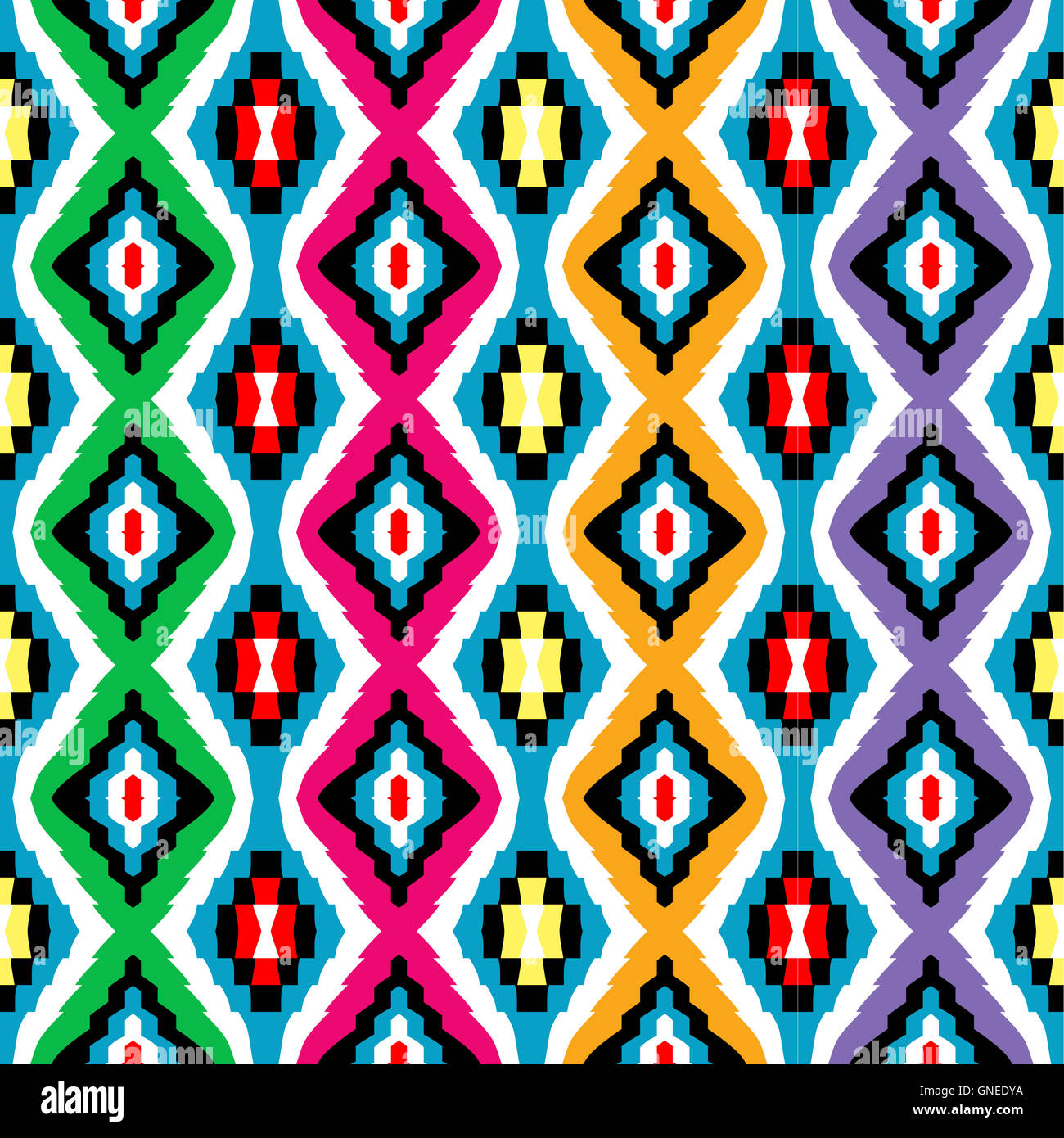 Colored ethnic texture Stock Photo - Alamy