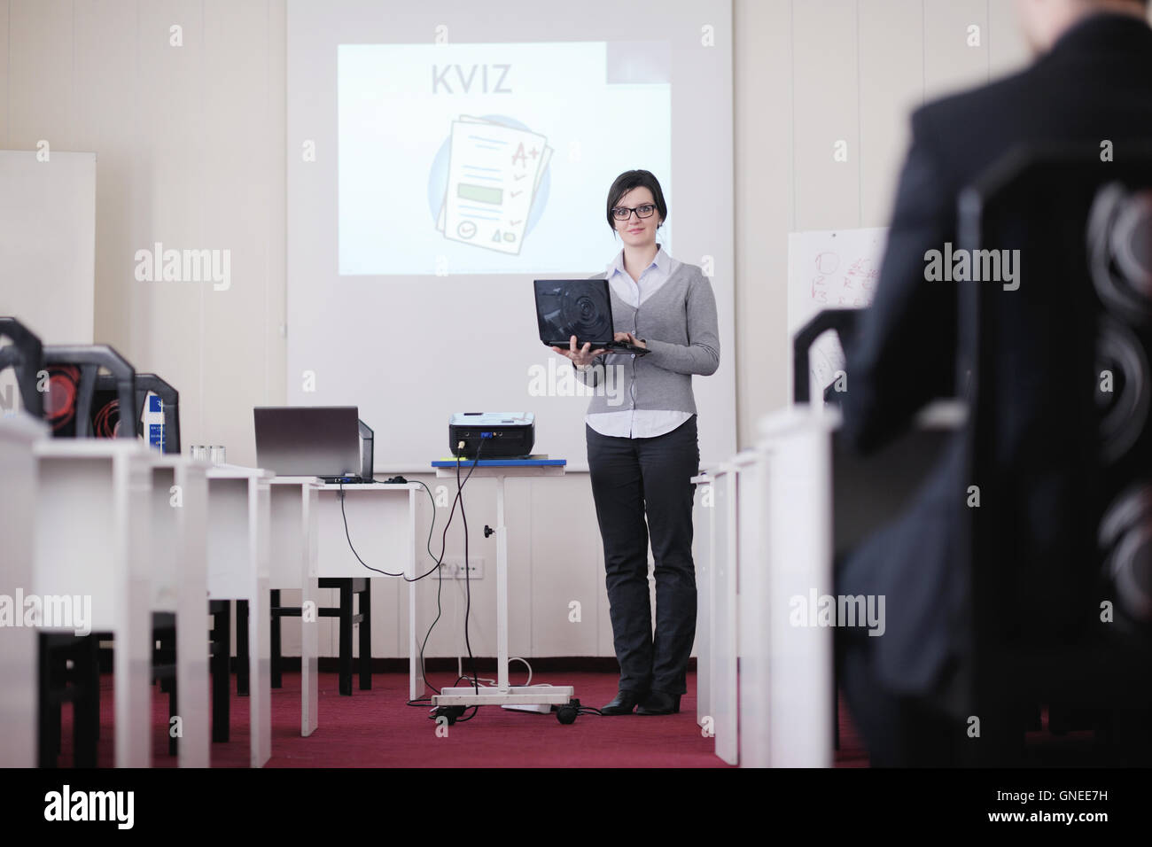 business people group on seminar Stock Photo - Alamy