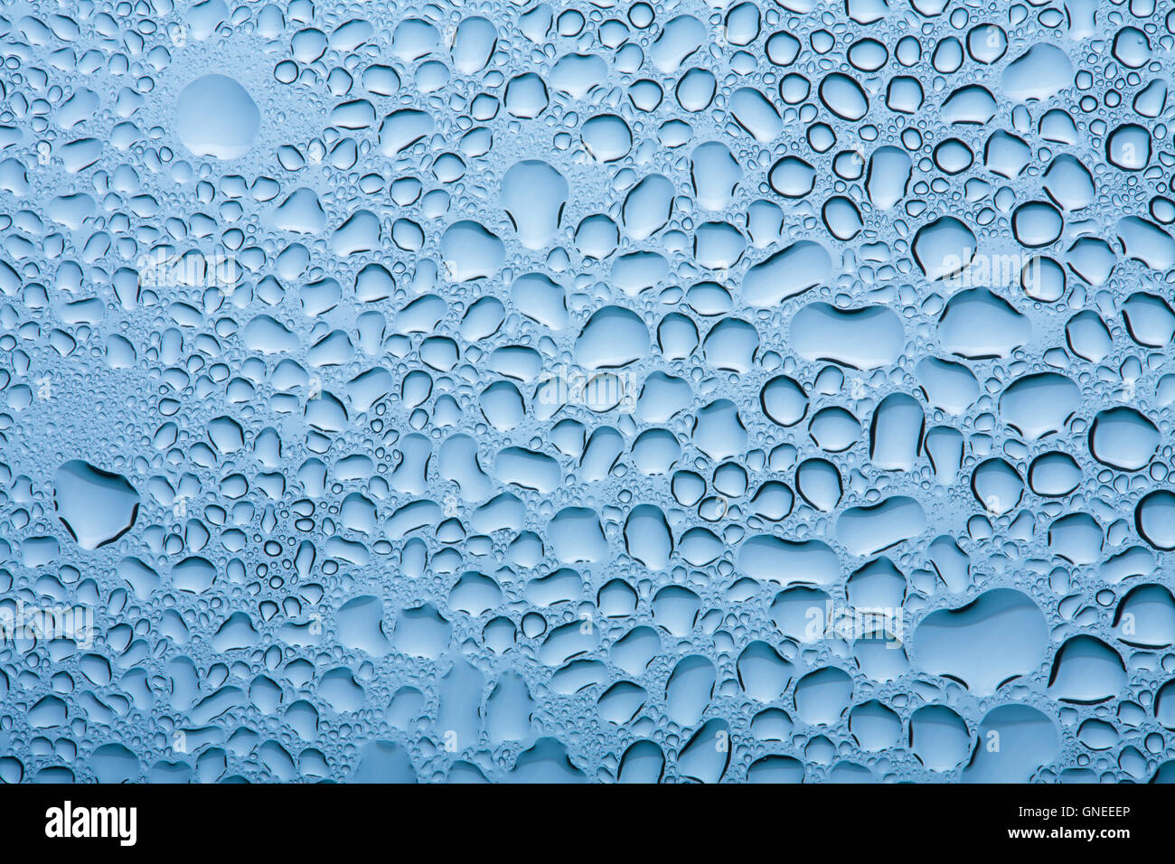 blue water drops background Stock Photo - Alamy